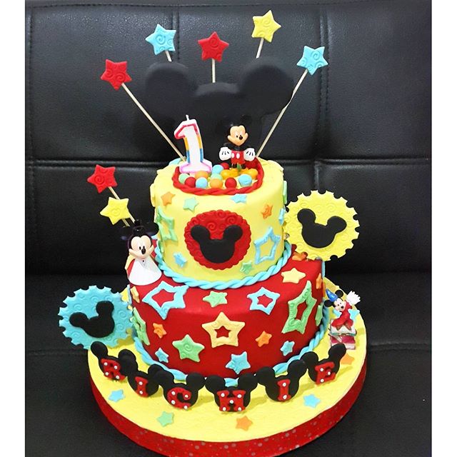 Bolo do Mickey: 65+ Modelos, Ideias e Inspirações