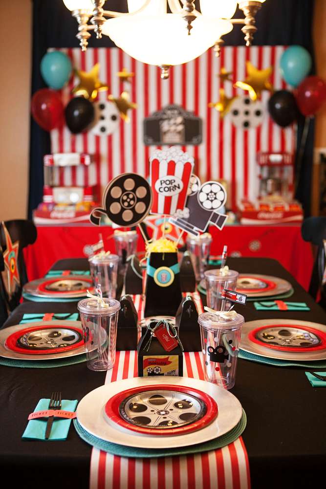 Festa Cinema: 55 Ideias de Decoração do Tema Óscar