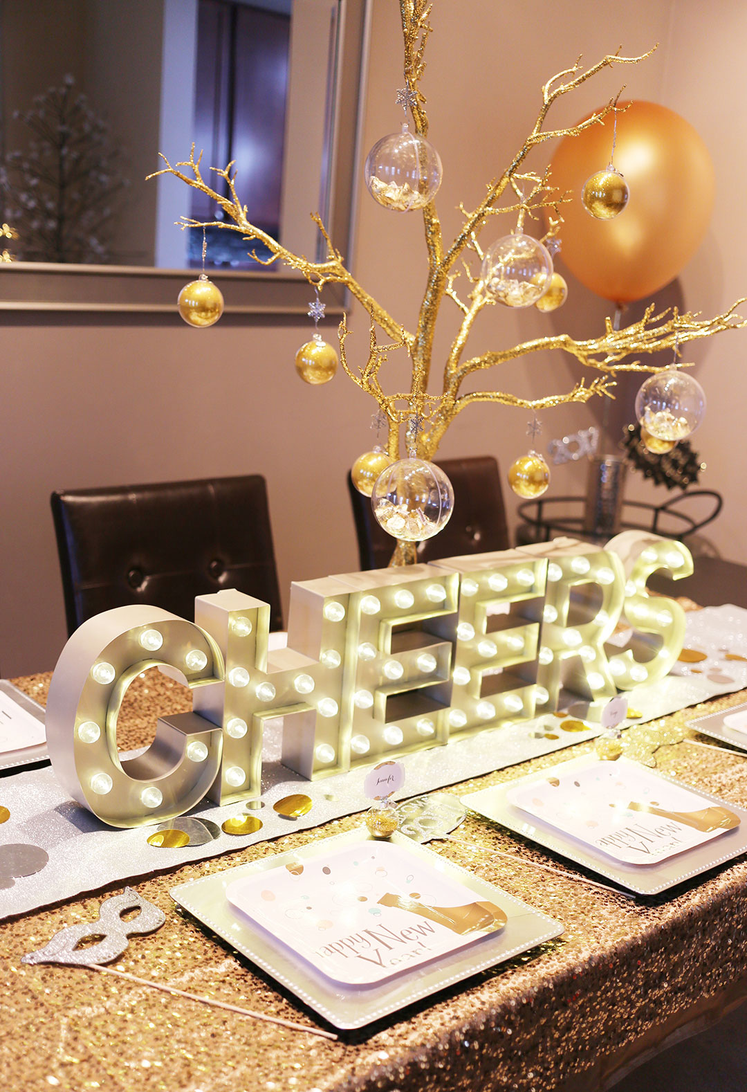 Decoração de Festa Réveillon e Ano Novo: 65 Ideias com Fotos!